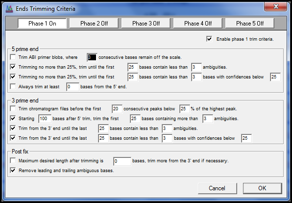 Sequence Trimming Dna Sequencing Software Sequencher From Gene